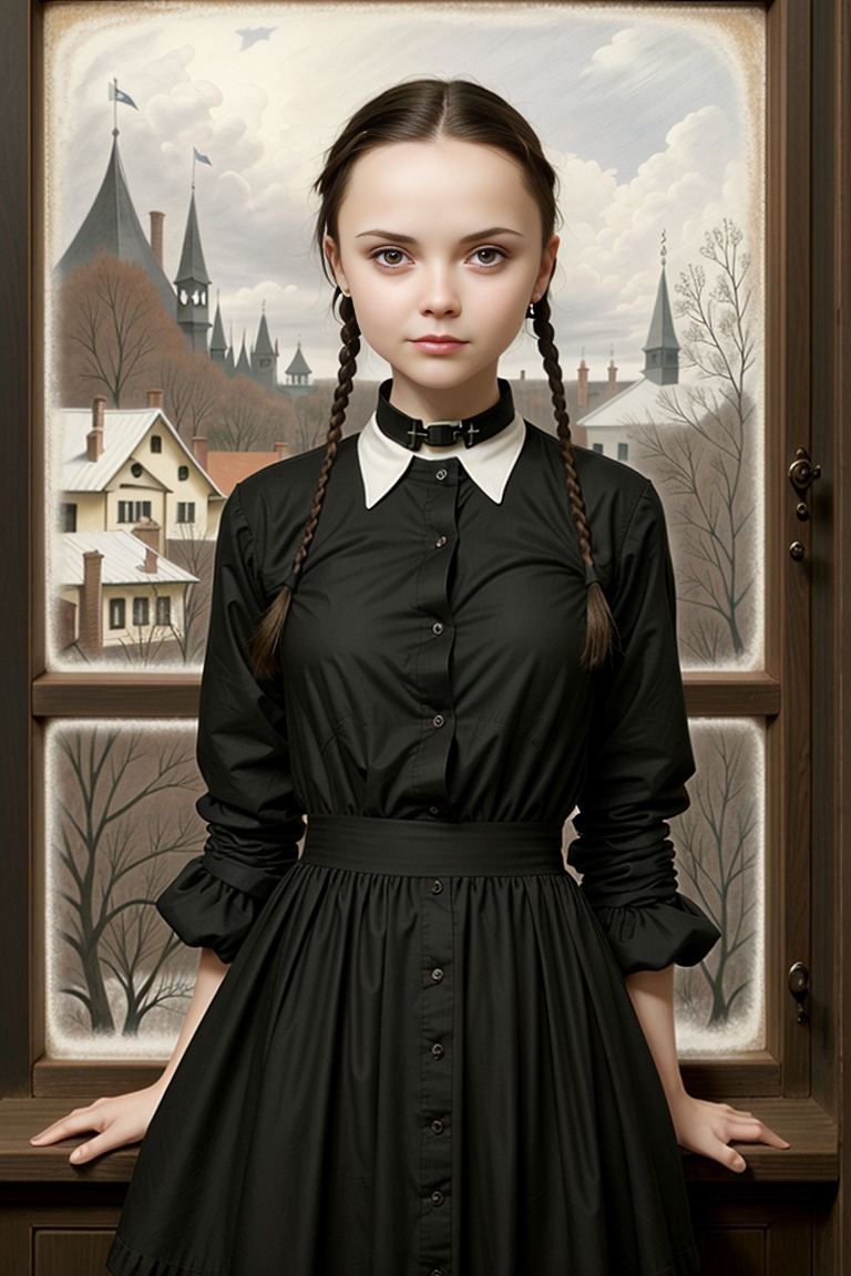 Christina Ricci ｜AI Art LoRA Model | PixAI