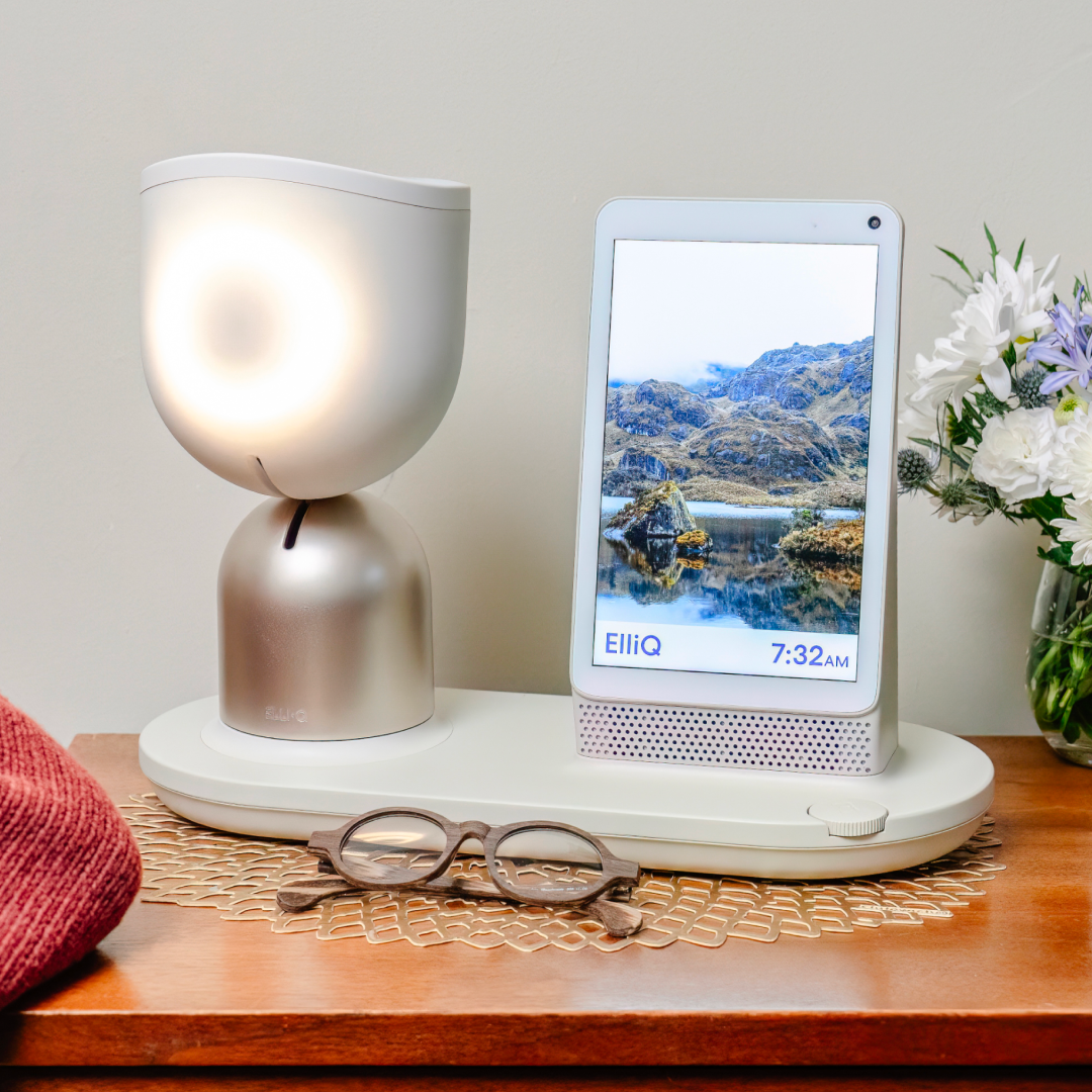 ElliQ – AI Companion for Elder Care | Fuseproject