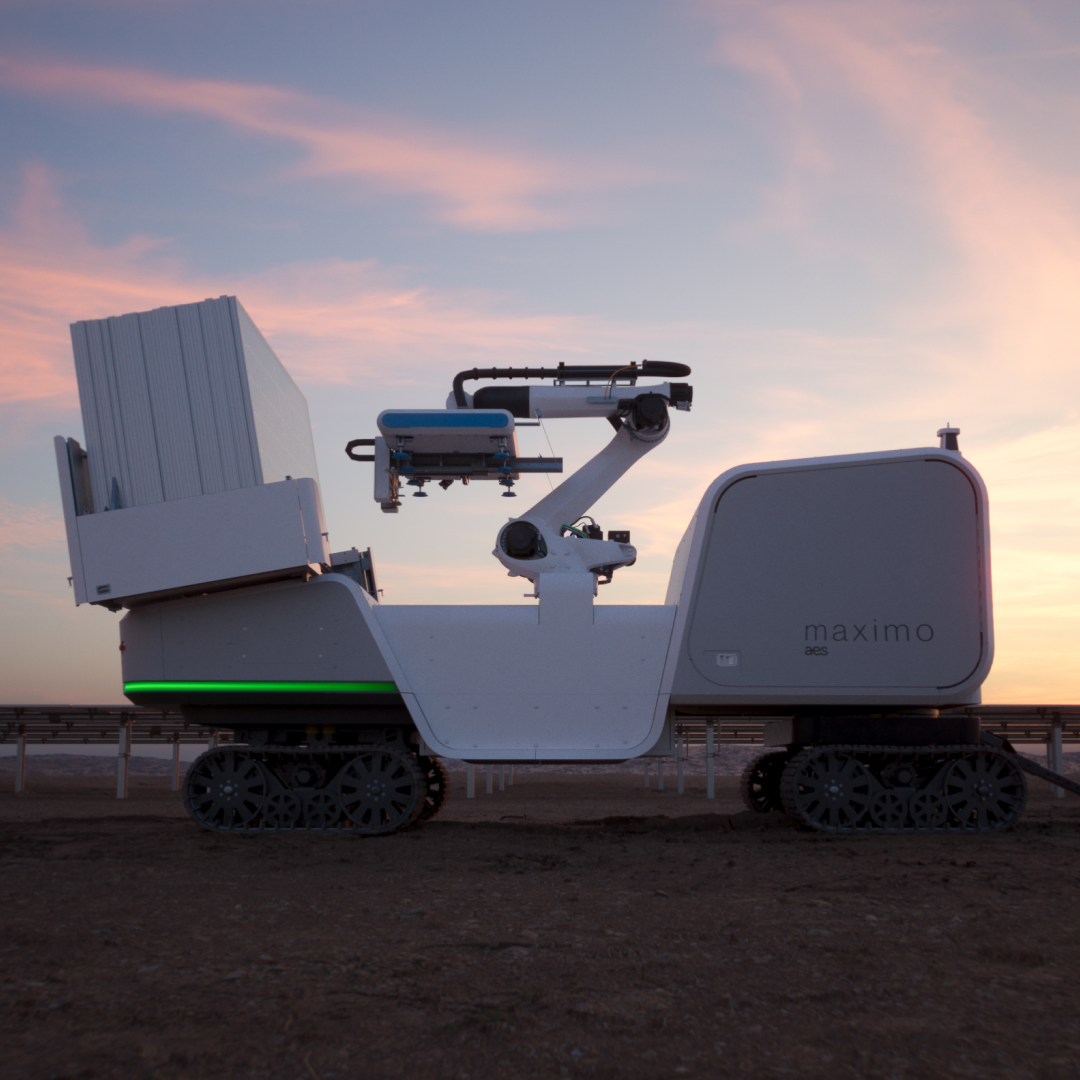AES Corporation Maximo: AI Enabled Solar Robot | Fuseproject