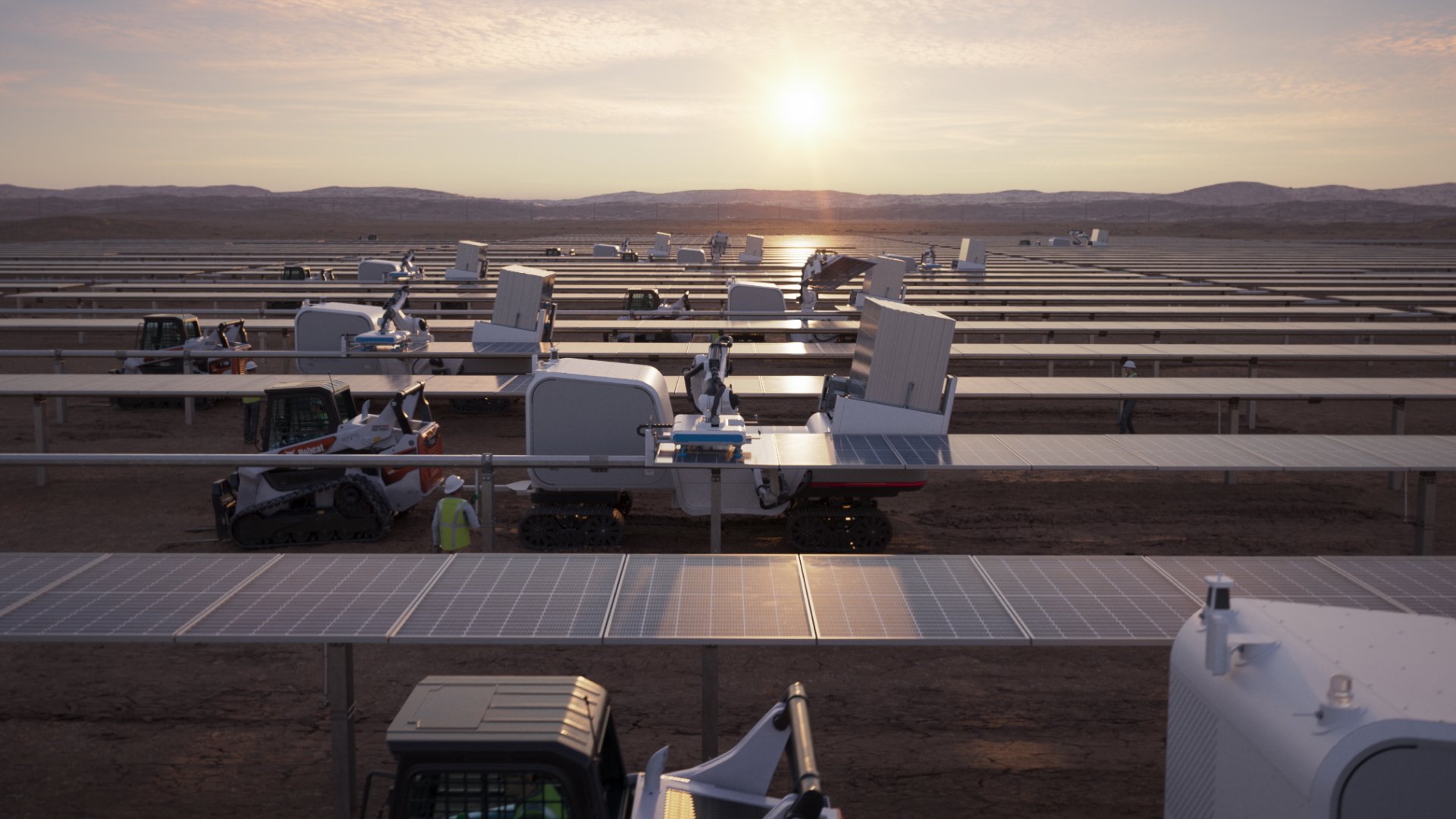 AES Corporation Maximo: AI Enabled Solar Robot | Fuseproject