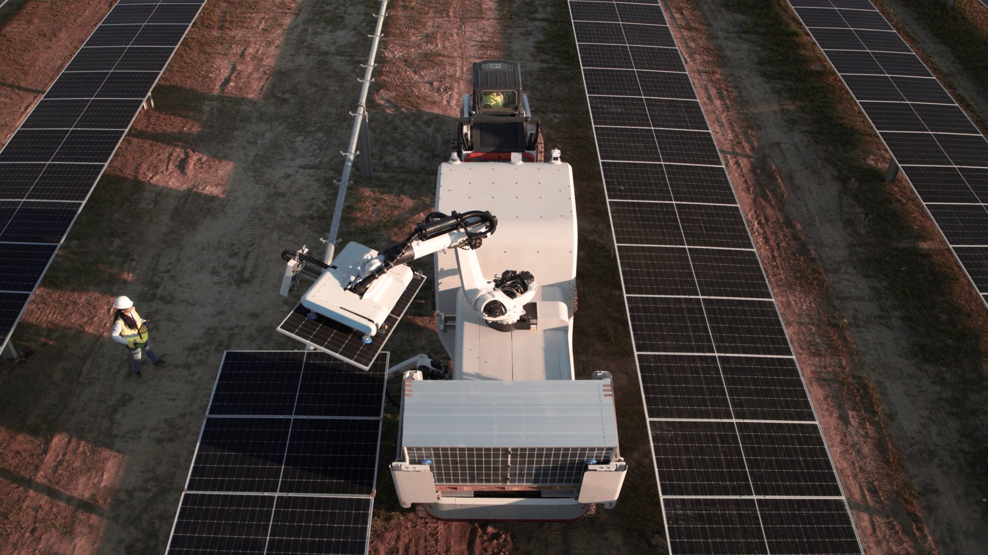 AES Corporation Maximo: AI-Enabled Solar Robot | Fuseproject