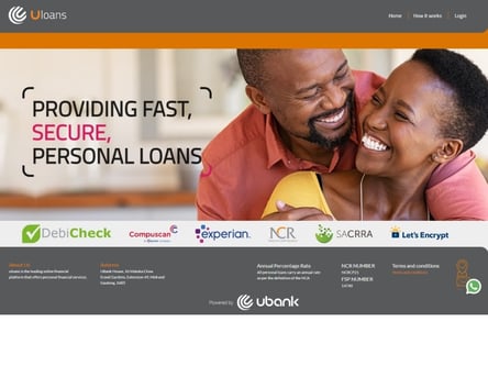 Ubank Loans | Up to R180k | Personalised low-interest rate | LoansPlus