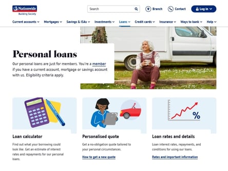 Nationwide Personal Loan – Up to £25,000 Quick Approval Online | LoansMate