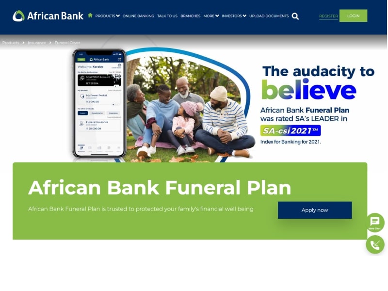 African Bank Funeral Cover | Up to R100,000 Cover for Breadwinners ...