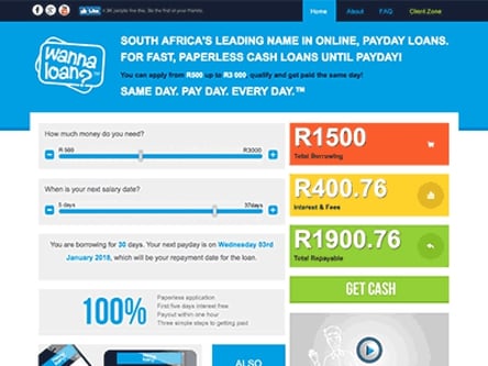 Wanna Loan Personal Loan – Up to R3,000 Same-day Online | LoansPlus