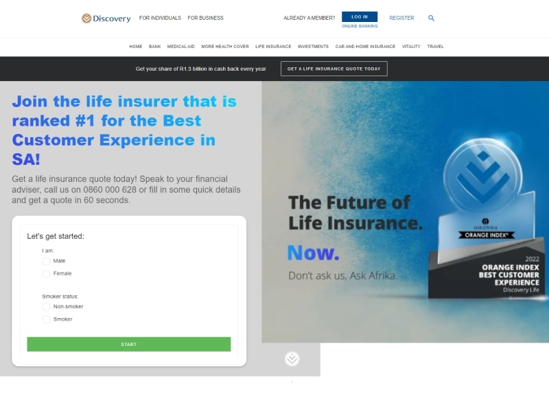 Discovery Life Insurance | Cost-effective Monthly Premium | SaveInsurance