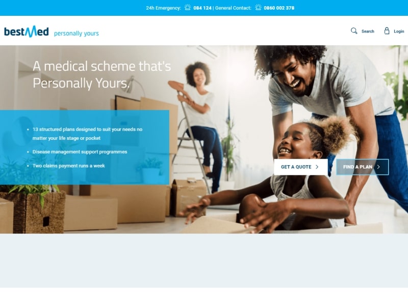 Bestmed | Medical Aid Plans starting from R1307 p/m | SaveInsurance