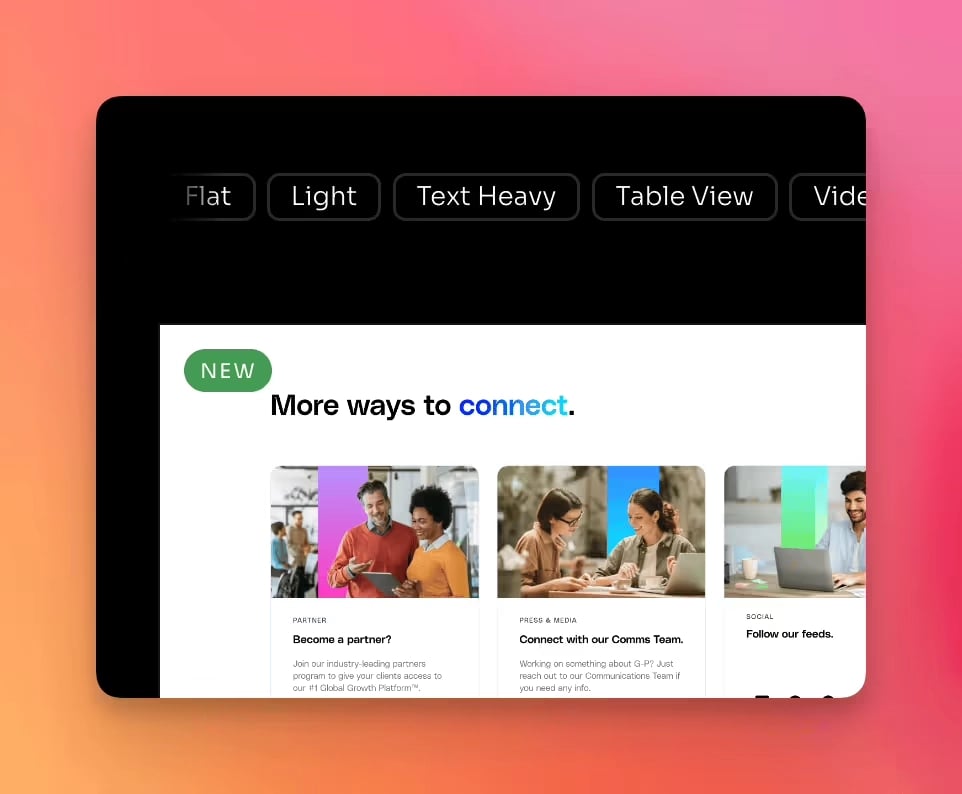 Hero Section Design Inspiration - Unsection