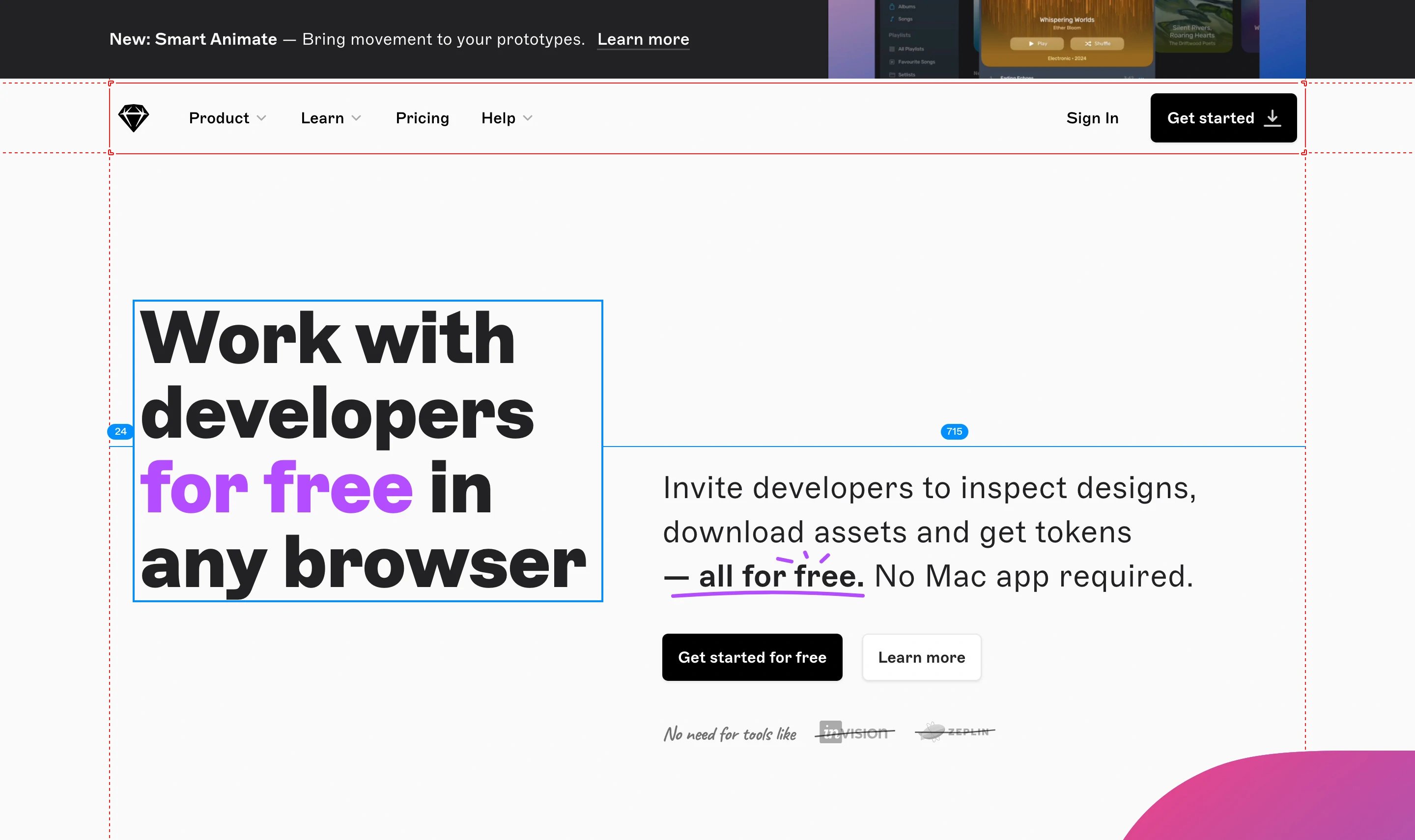 Substack Home Page Section Hero | Hero Section Design Design