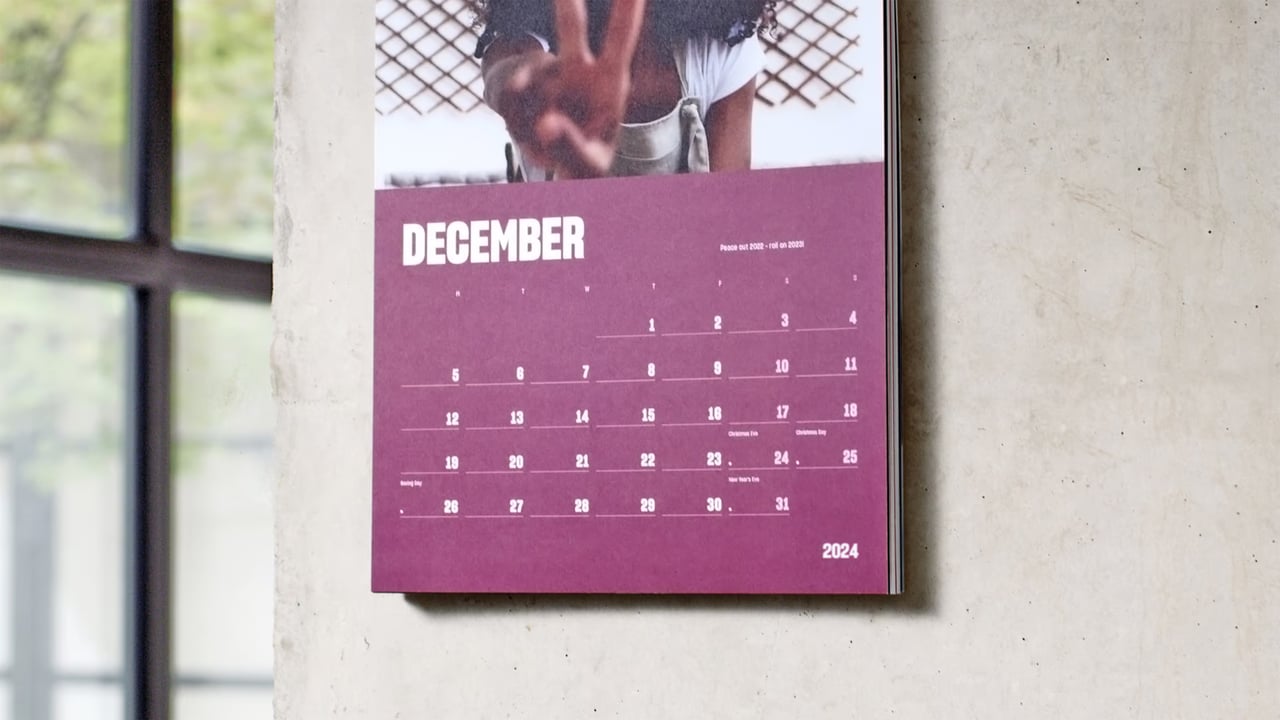 Portrait Wall Calendars | Personalised Vertical Photo Calendars