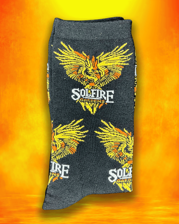 Solfire Gardens Logo Socks – Solfire Gardens
