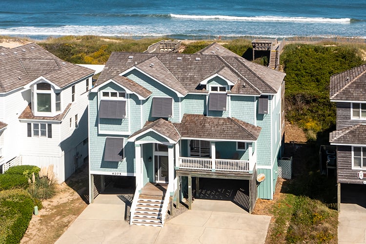 Map Outer Banks Vacation Rentals