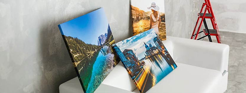 Custom Canvas Printing - Matte vs Glossy Finish | PRI Graphics