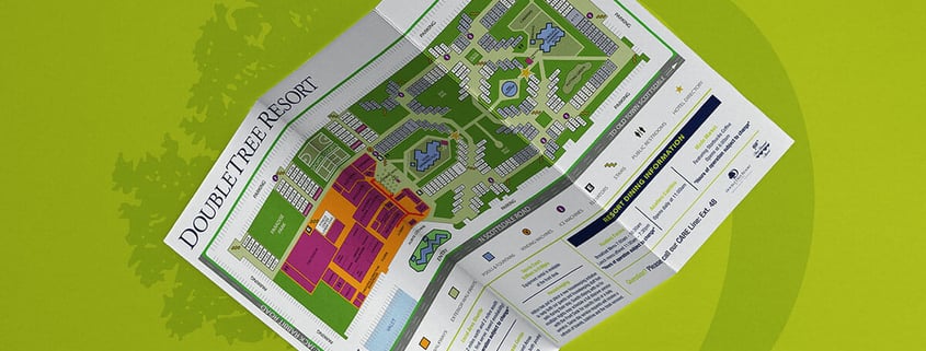 Resort Map: DoubleTree Resort - PRI Graphics & Signs