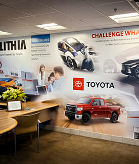 Benefits of Branding with Interior Graphics & Décor