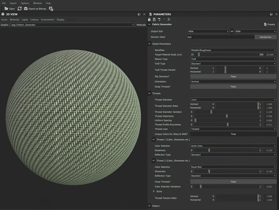Upholstery Fabric Texture Generator - Poliigon