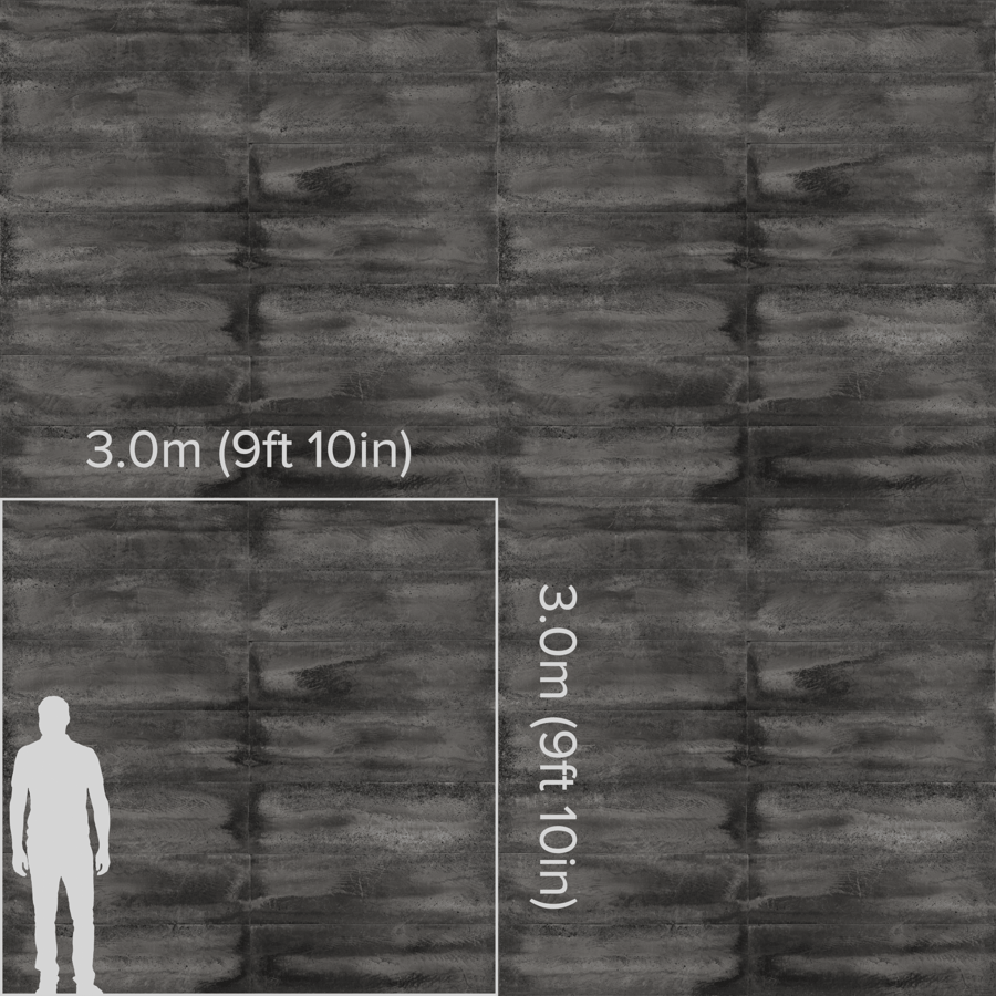 Thin Block Rammed Earth Texture, Black - Poliigon Thin Block Rammed Earth Texture, Black - Poliigon