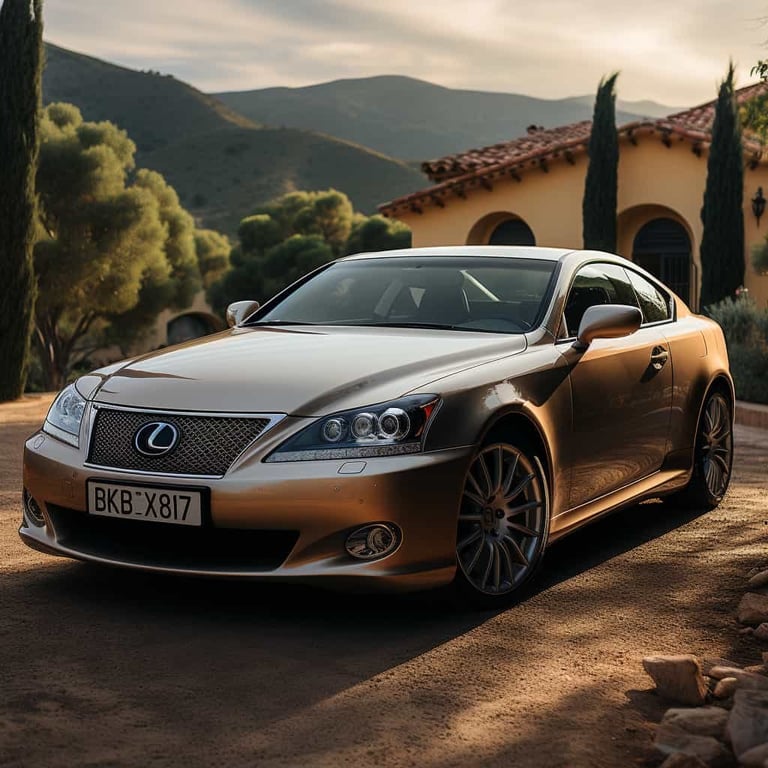 Lexus Vehicle Models IS 2006-2013 Torque Specifications