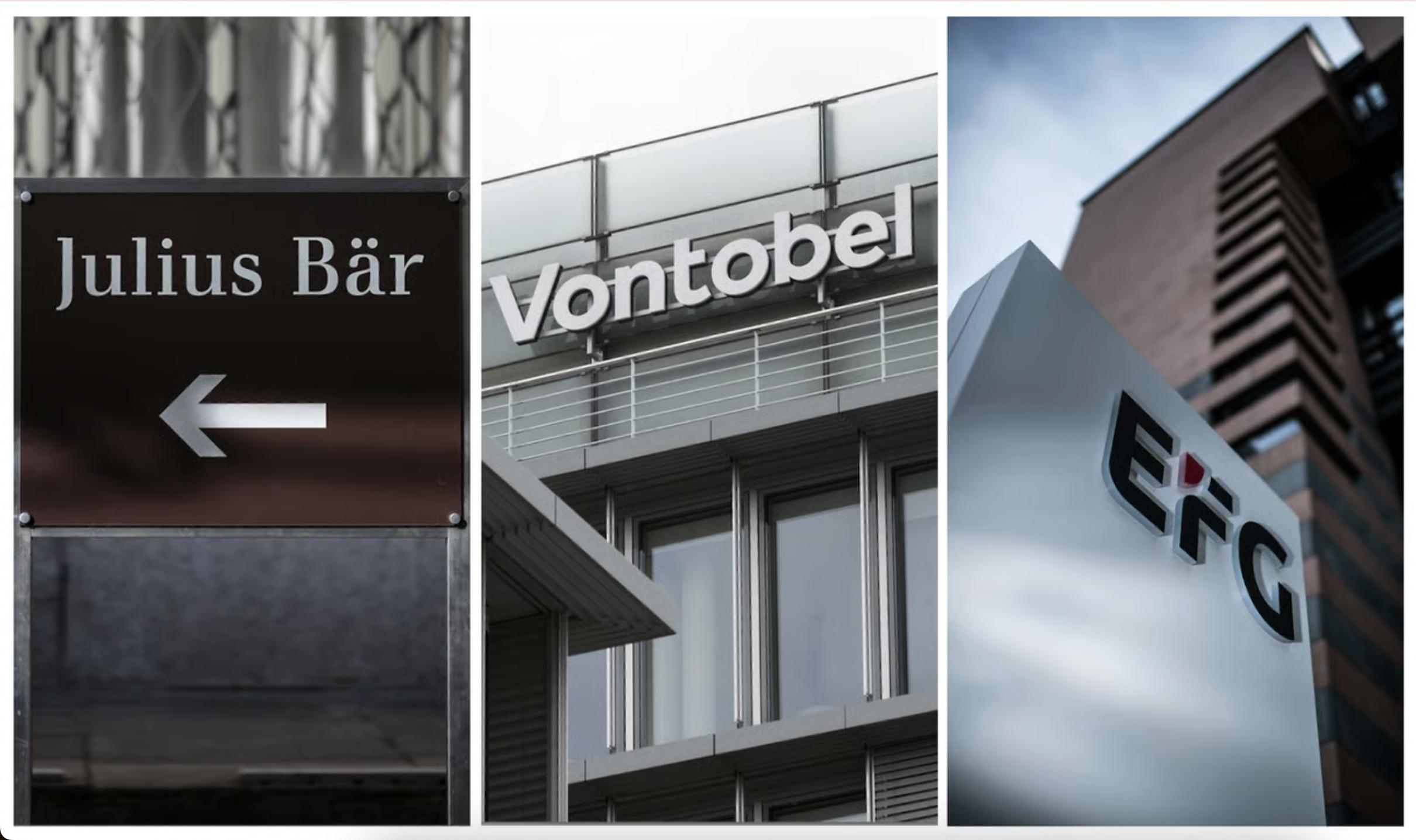 EFG pulls ahead of Vontobel and Julius Baer | Agefi.com
