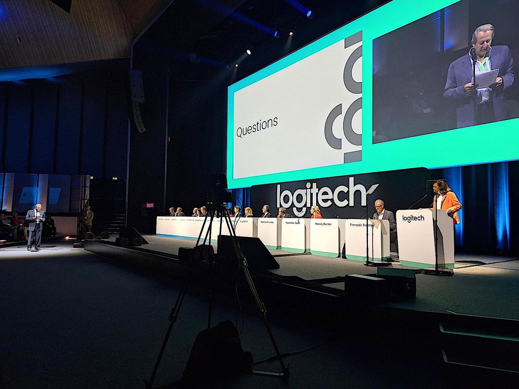 Logitech: une AG apaisée mais des critiques persistantes | Agefi.com