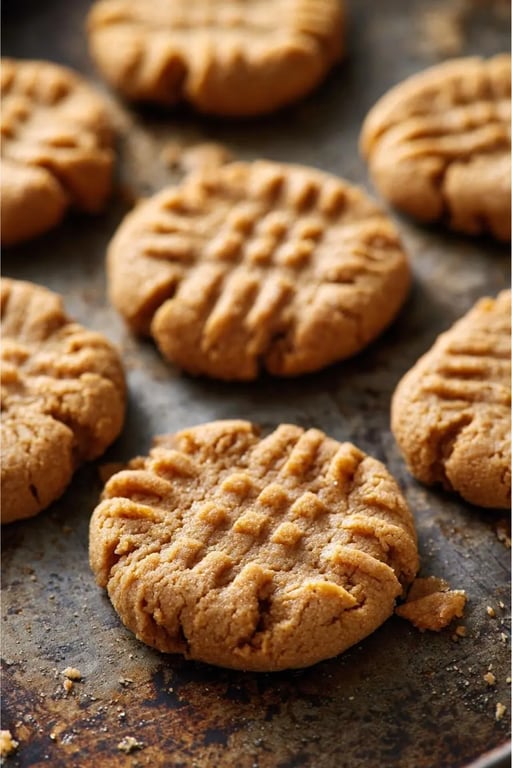 Keto Peanut Butter Cookies – Soft, Chewy, & Low-Carb