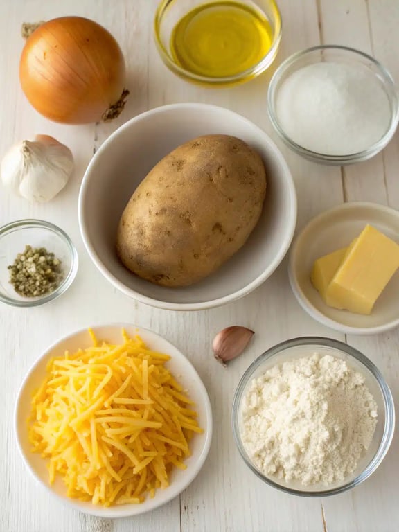 Enkle hasjbrune muffins med fersk potetsprøhet