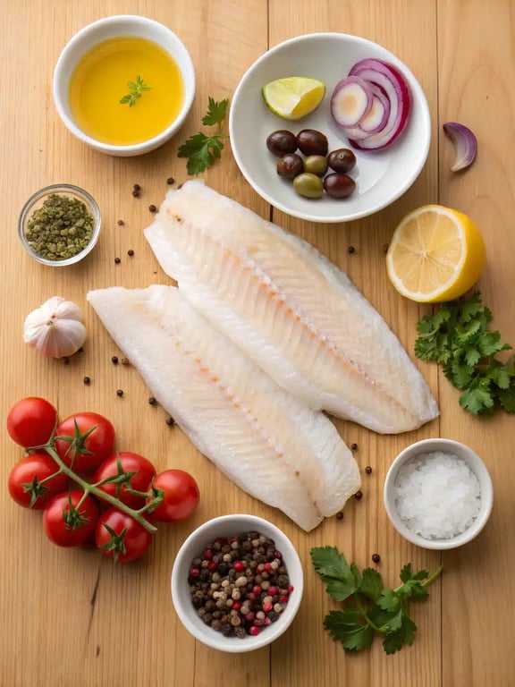 Quick Mediterranean Baked Fish With Bold Flavor