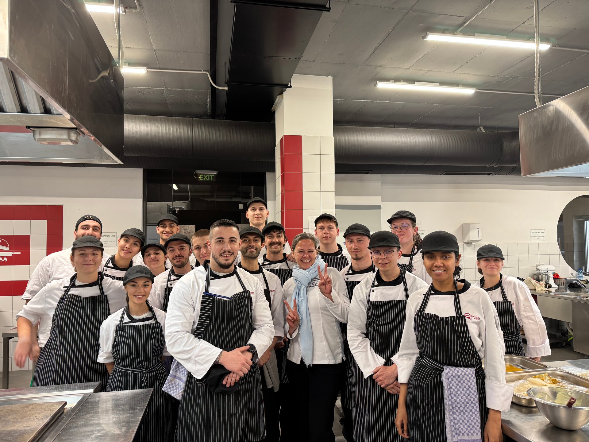 JRE Chef Annett Teich Inspires HRC Students with a Hands-On Class - HRC Culinary Academy