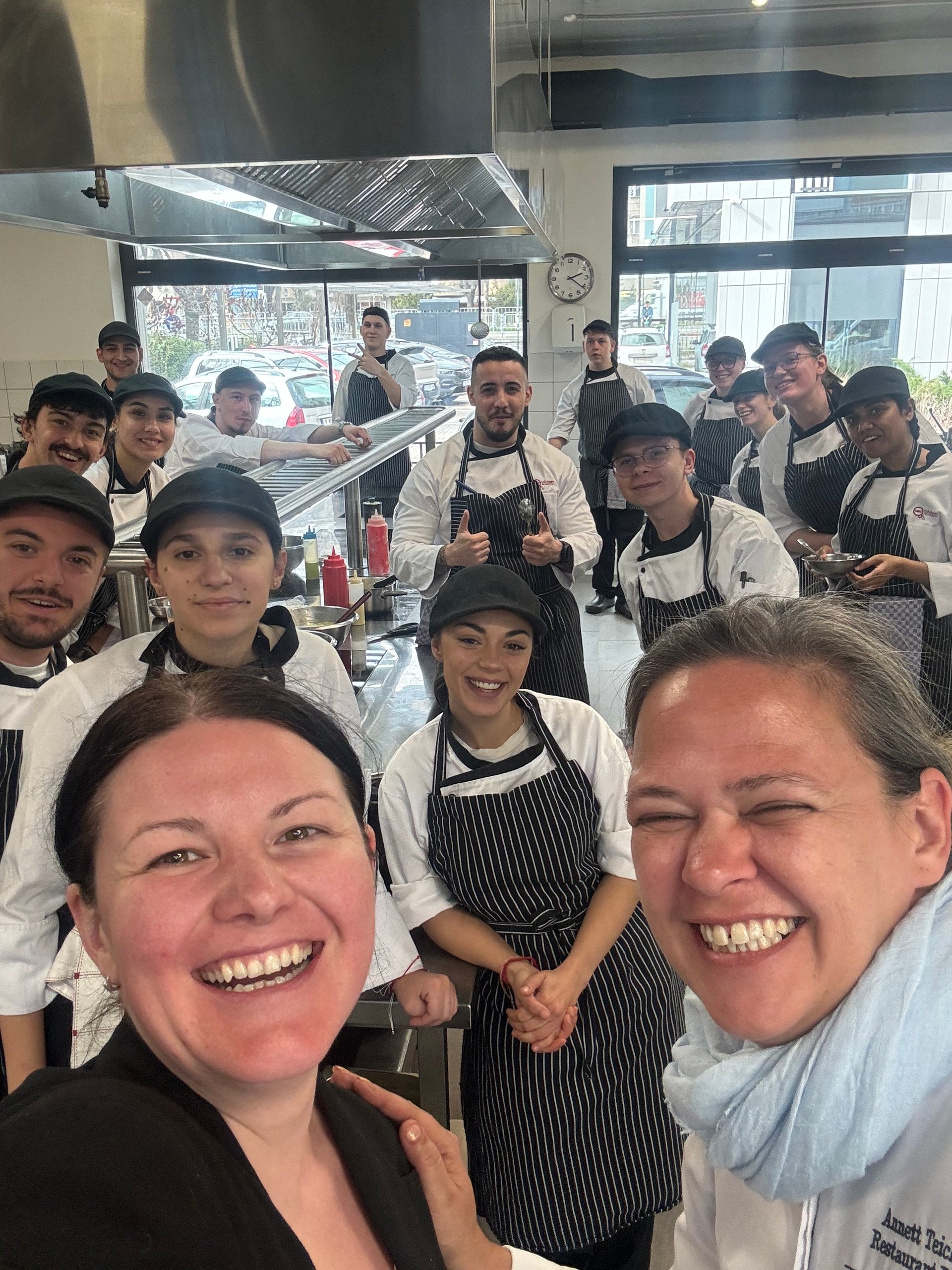 JRE Chef Annett Teich Inspires HRC Students with a Hands-On Class - HRC Culinary Academy