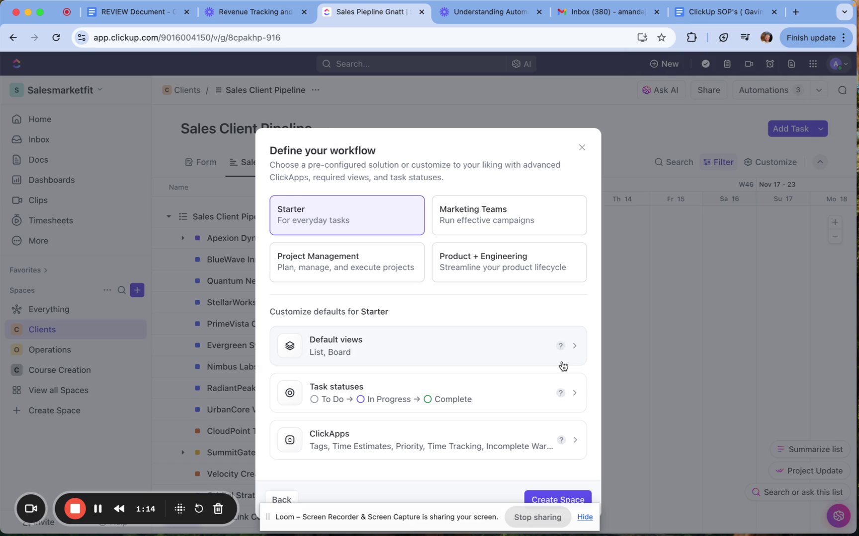 Understanding ClickUp Spaces: A Guide to Organizing Your Tasks