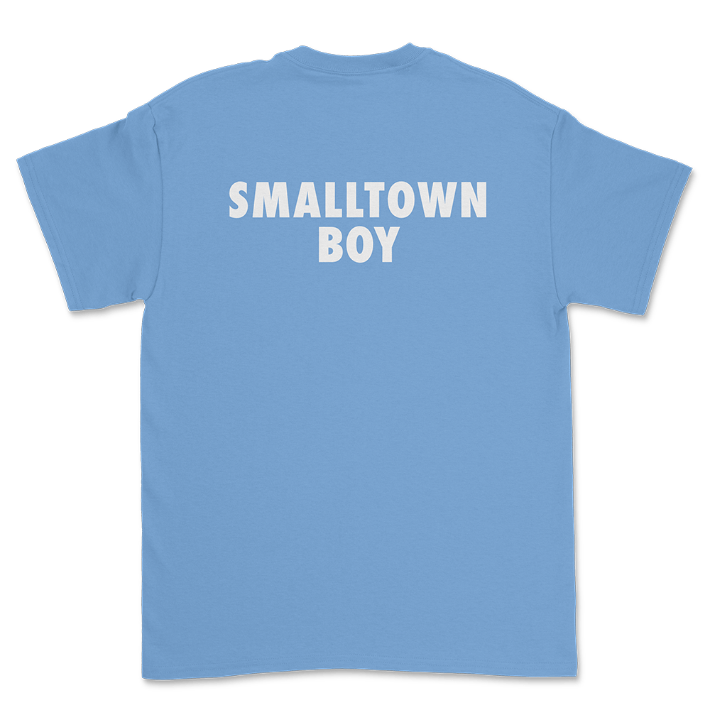 Smalltown Boy (Front Logo/Back Text) Blue T-Shirt on London Records ...