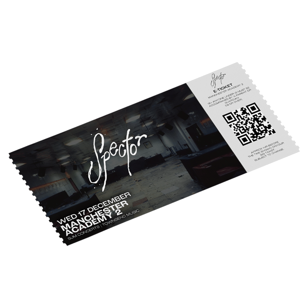 Spector - Official Store - Spector - Manchester Academy 2 Ticket