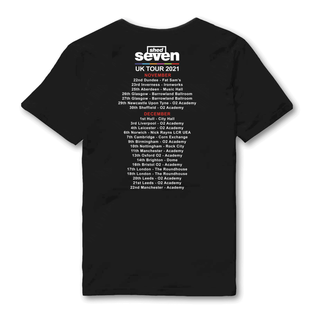 Shed Seven Official Store - Shed Seven - 2021 Tour T-Shirt