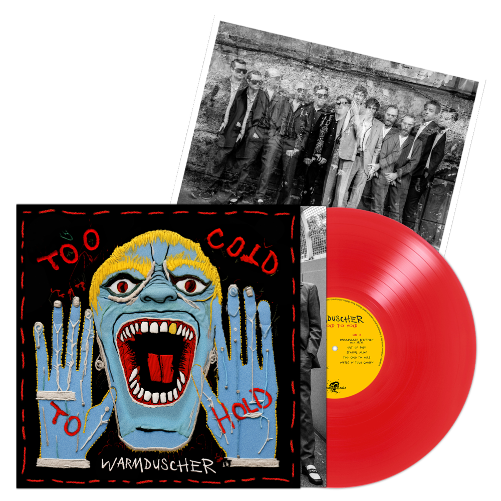 Warmduscher - Too Cold To Hold Red with Signed Print on Strap Originals ...