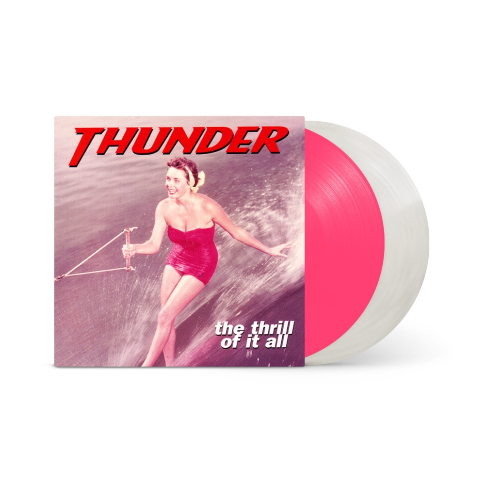 THUNDER EXPANDED REISSUES - Thunder - The Thrill of It All Pink and ...
