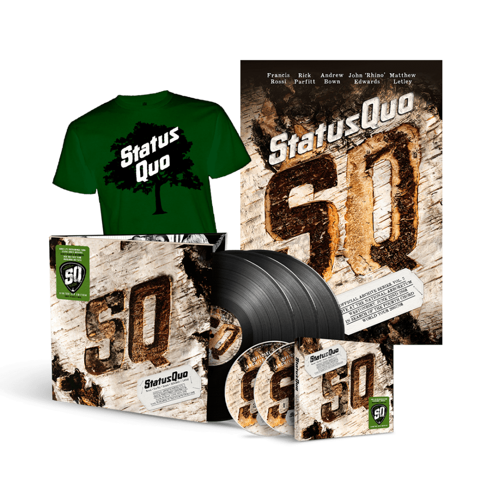 Status Quo Official Store - Status Quo - Official Archive Series Vol. 3 Triple Vinyl + Double CD ...