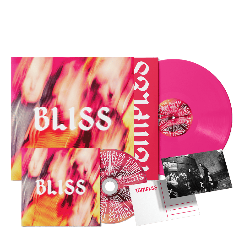 Limited Edition Transparent Pink Vinyl + CD + Signed Postcard | Temples ...