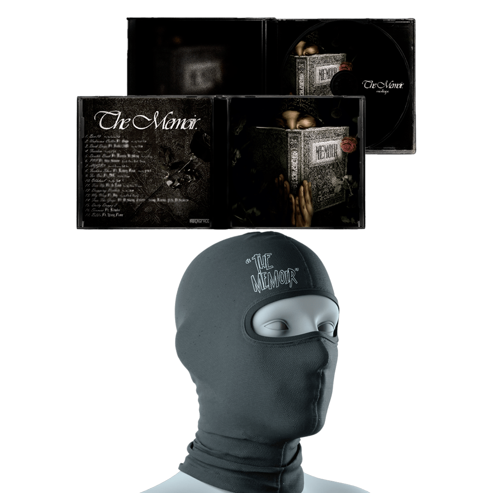 Official Kwengface Merch Store - Kwengface - The Memoir CD & Balaclava