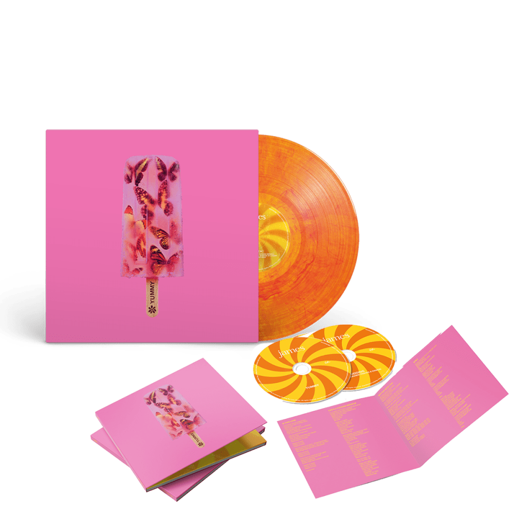 James Official Store - James - Yummy Coloured Vinyl + Deluxe 2CD
