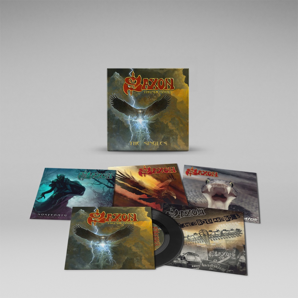 Official Saxon Music Store - Saxon - Thunderbolt 7inch