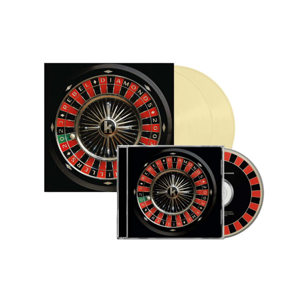 Rebel Diamonds Cream Double Vinyl + CD | The Killers | Townsend Music