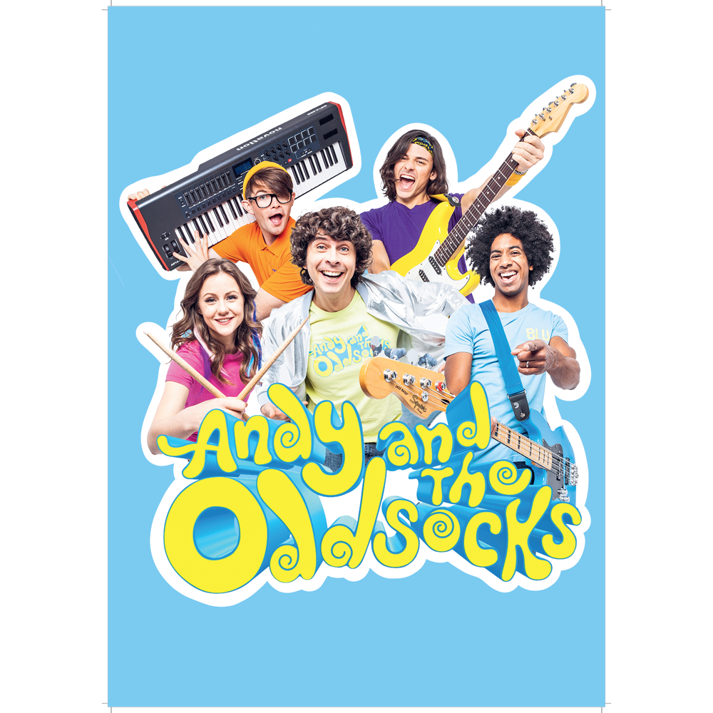 Andy and The Odd Socks - Official Store - Andy and The Odd Socks - A2 Poster