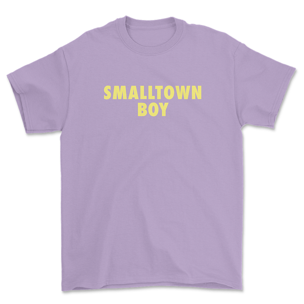 Smalltown Boy (Front Text/Back Logo) Lavender T-Shirt on London Records ...