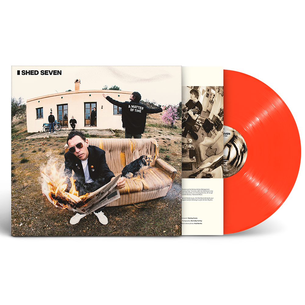 Shed Seven Official Store - Shed Seven - A Matter of Time Orange + Deep ...