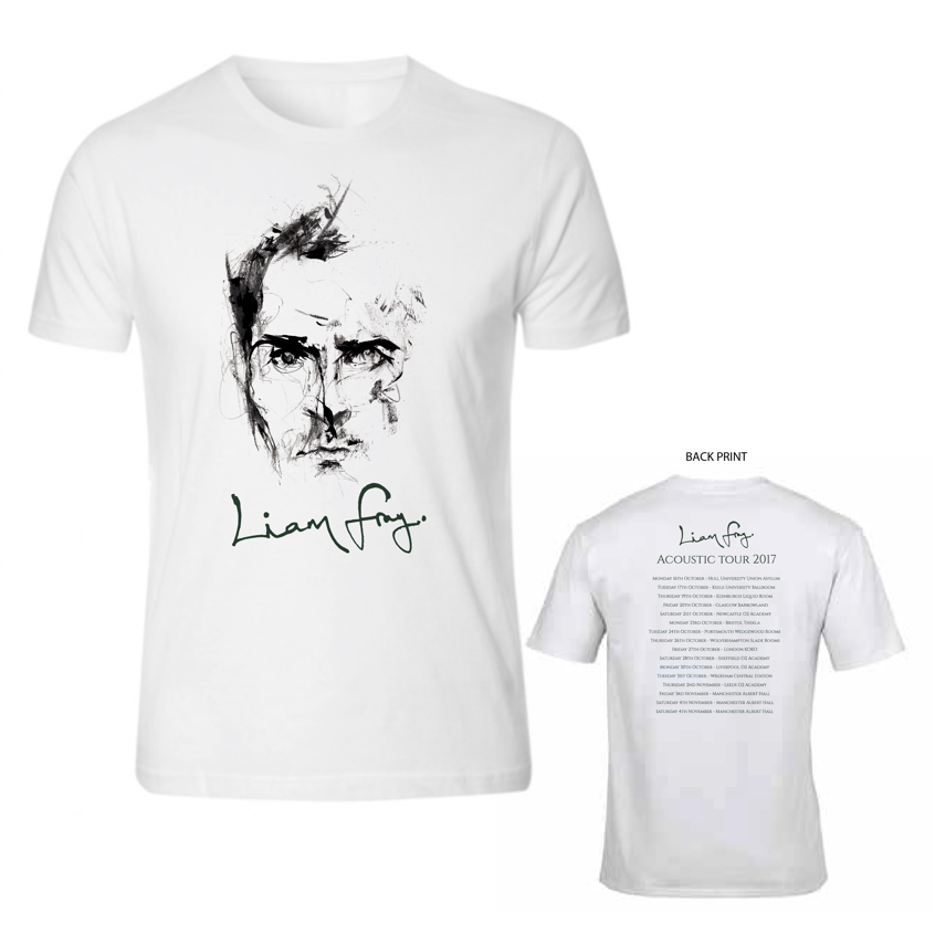 Courteeners Official Store - Liam Fray - 2017 Tour T-Shirt
