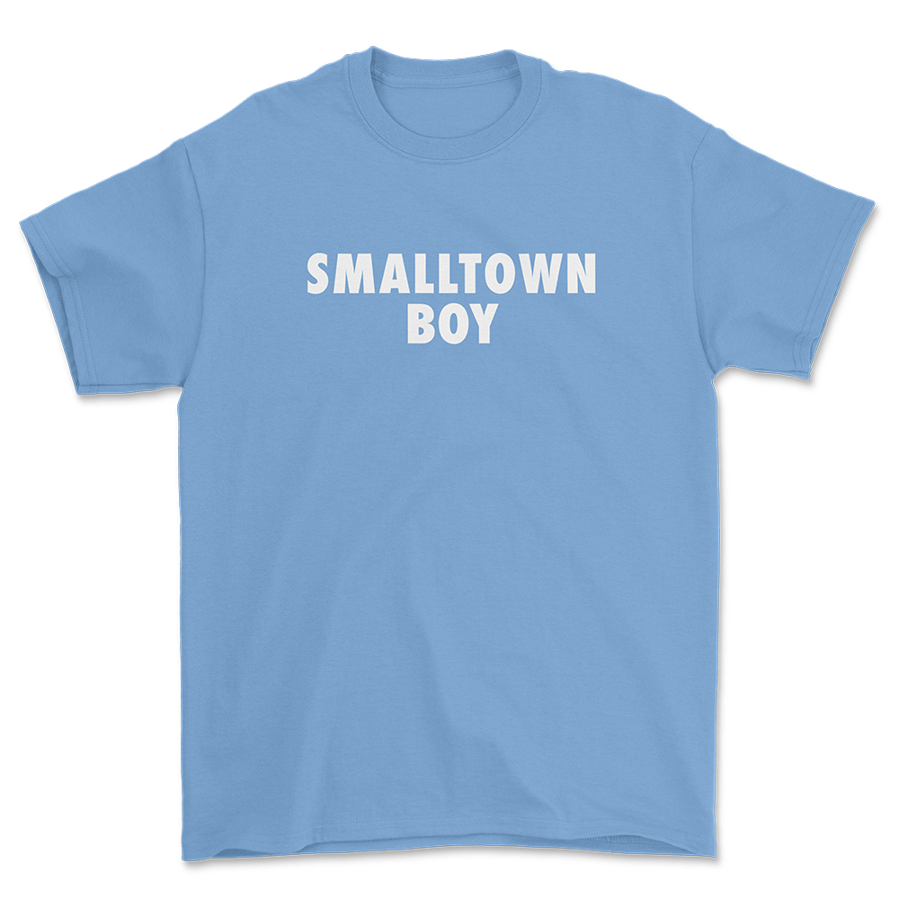 Smalltown Boy (Front Text/Back Logo) Blue T-Shirt on London Records ...