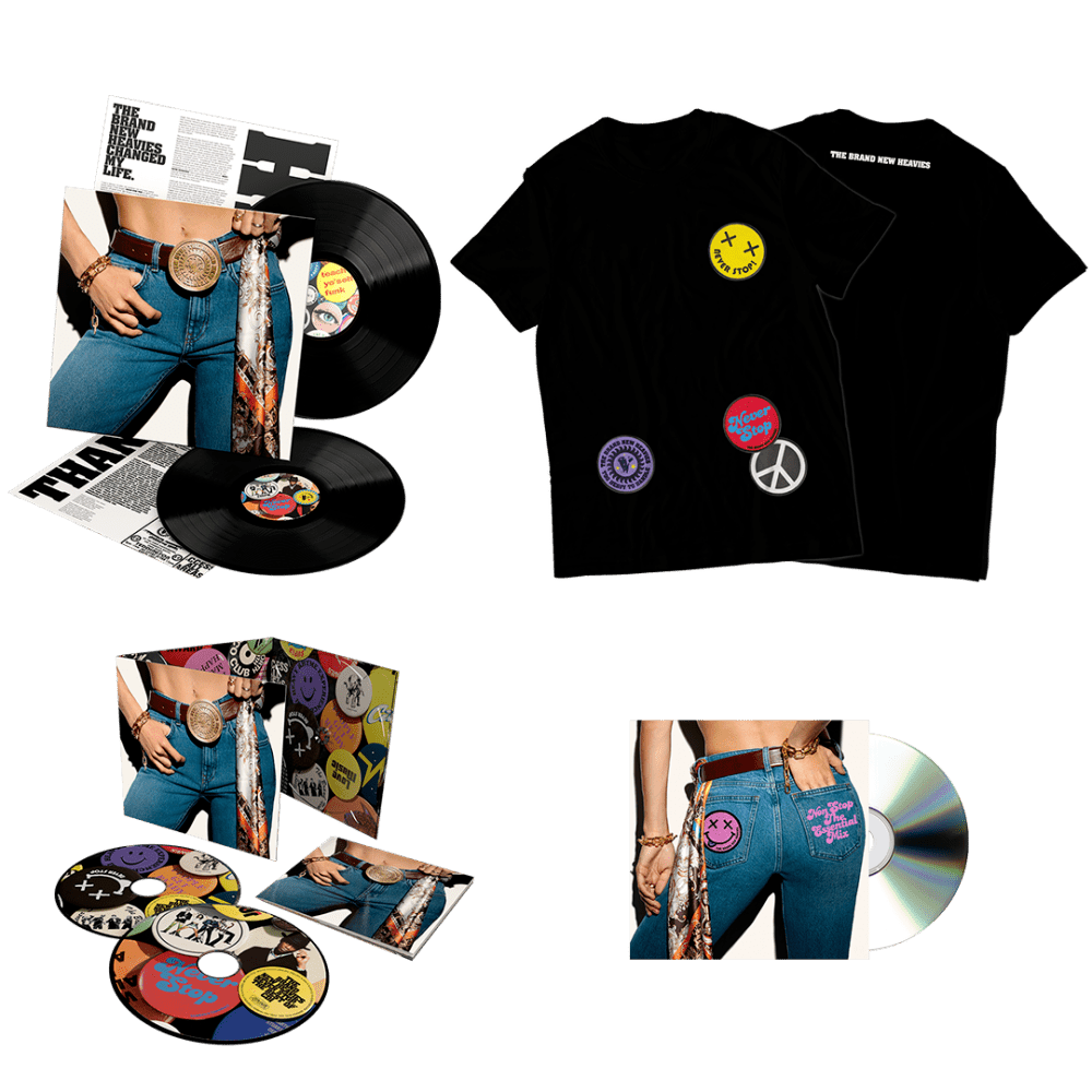 Never Stop... The Best Of Double Vinyl, 2CD, T-Shirt + Bonus CD | The ...