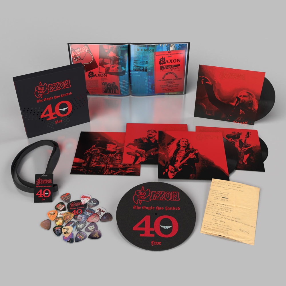 Official Saxon Music Store - Saxon - The Eagle Has Landed 40 - Live