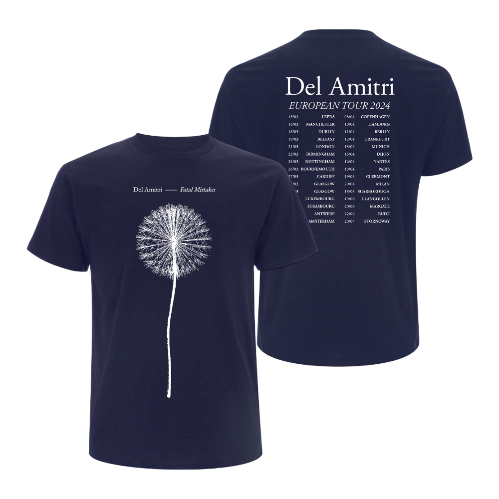 Official DEL AMITRI Store - Del Amitri - Fatal Mistakes Navy Summer ...