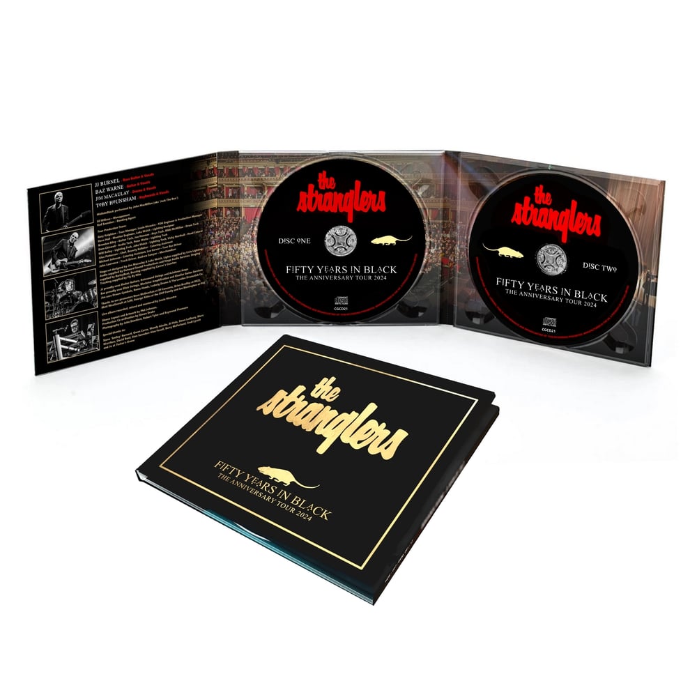 Stranglers Official Store - Stranglers - Fifty Years In Black - The ...